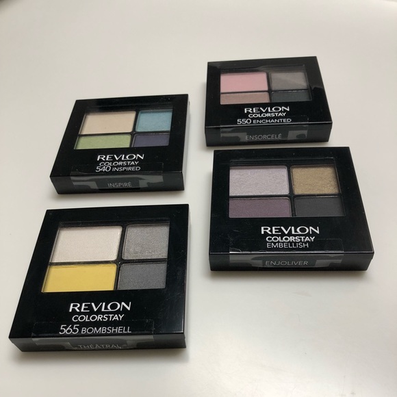 Revlon | Makeup | 2hour Colorstay Eyeshadow Quads | Poshmark